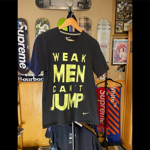 Nike | Shirts | Nike Weak Men Cant Jump Play On White Men Cant Jump ...